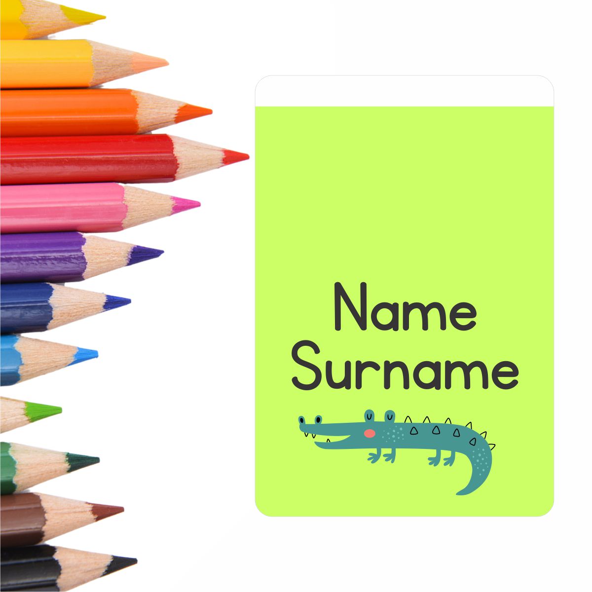 Safari Wrap-Around Pencil Labels – Stickit Designs