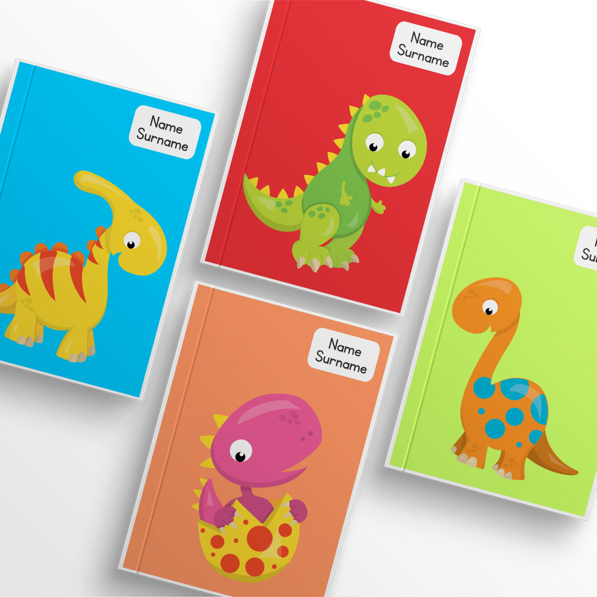 Dinosaurs Book Front Covers – Stickit Designs
