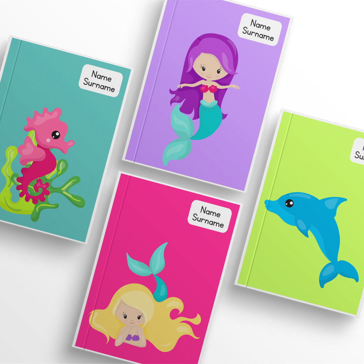 Under the Sea Book Front Covers – Stickit Designs