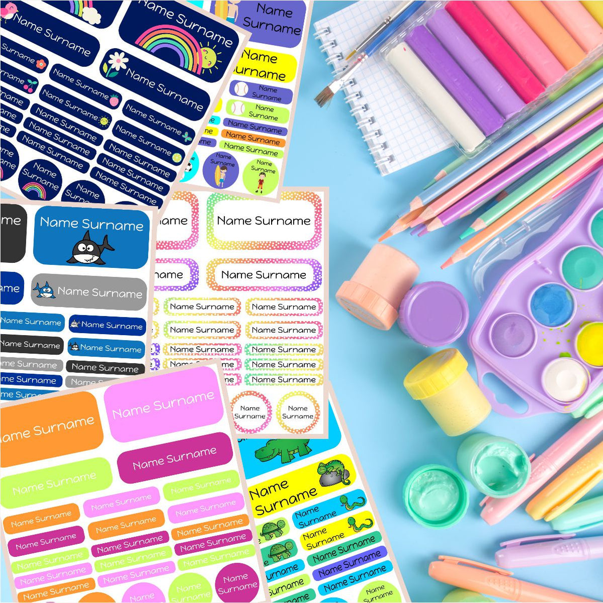 Stationery Labels – Stickit Designs