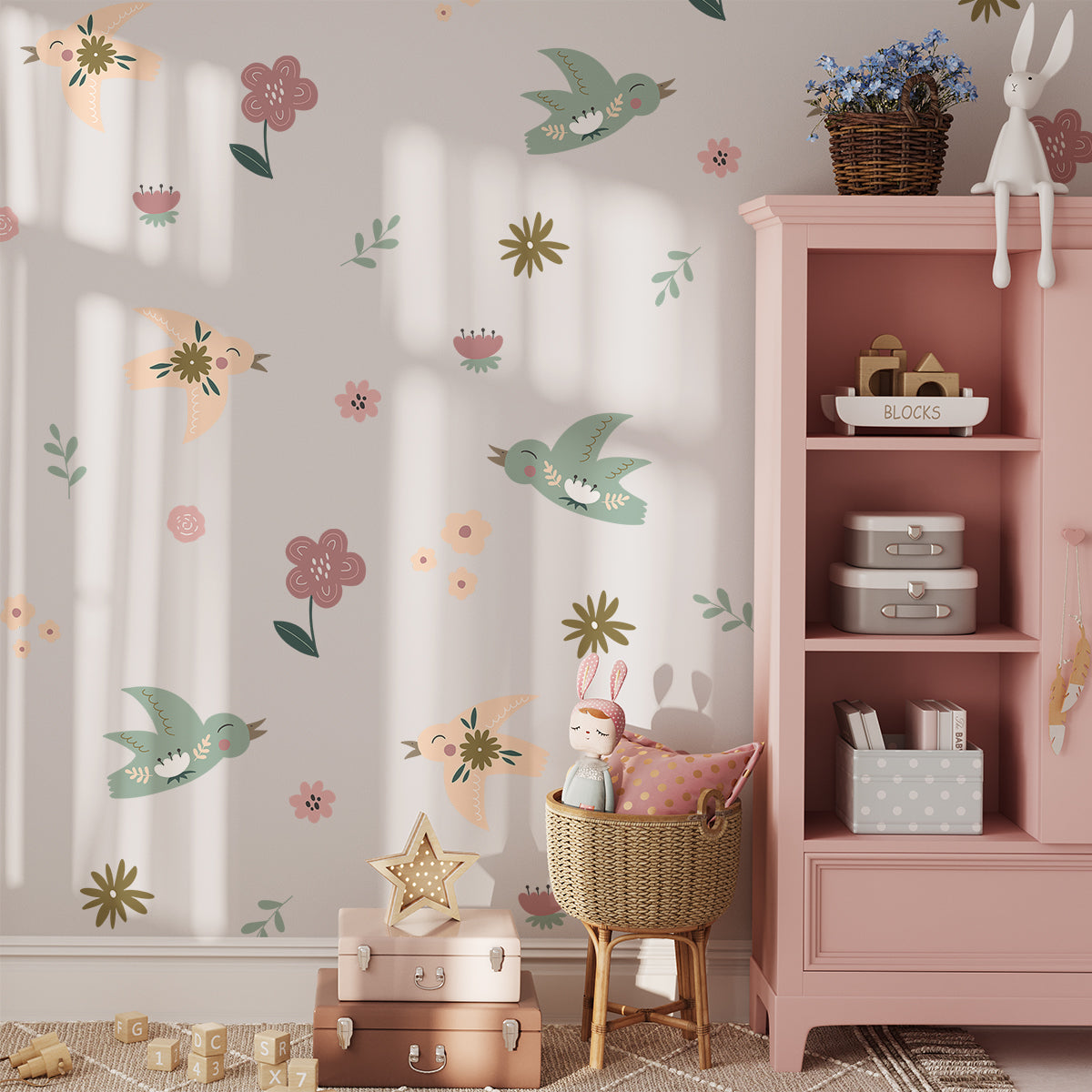 Floral Birds – Stickit Designs