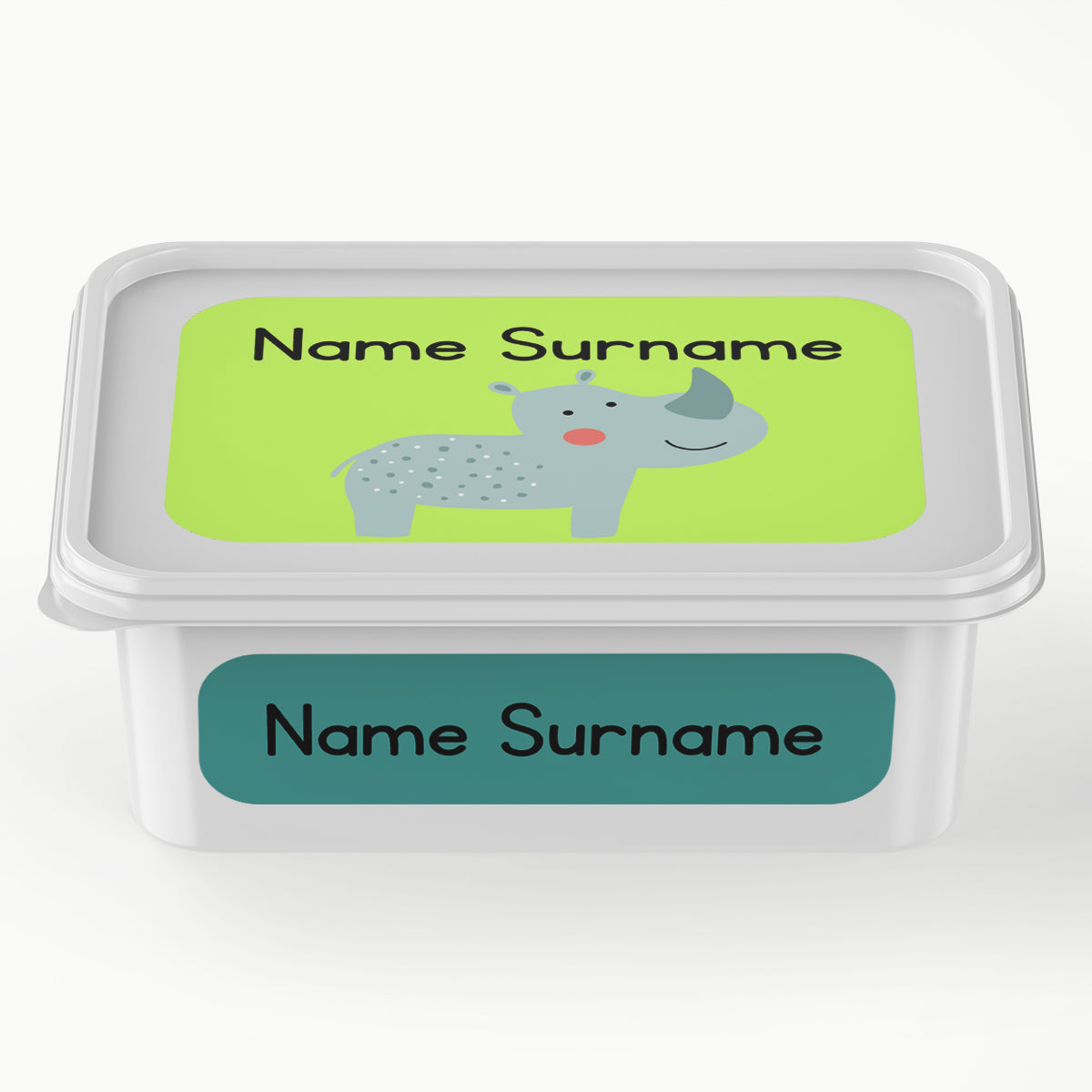 Safari Ice Cream Tub Labels – Stickit Designs