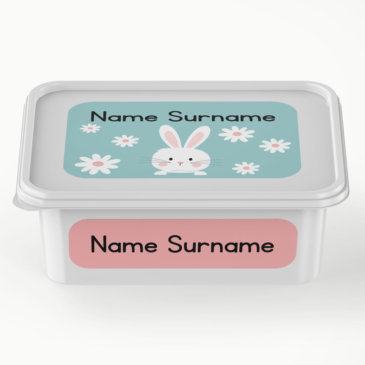 Bunnies Ice Cream Tub Labels – Stickit Designs