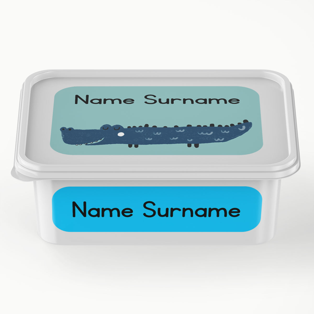 Crocodiles Ice Cream Tub Labels – Stickit Designs