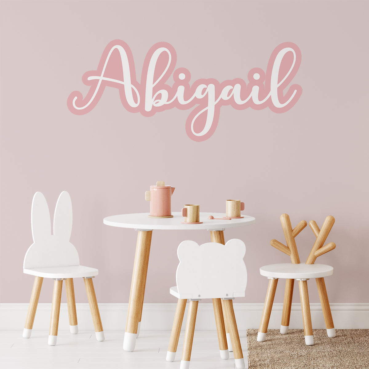 Cursive Style Name – Stickit Designs