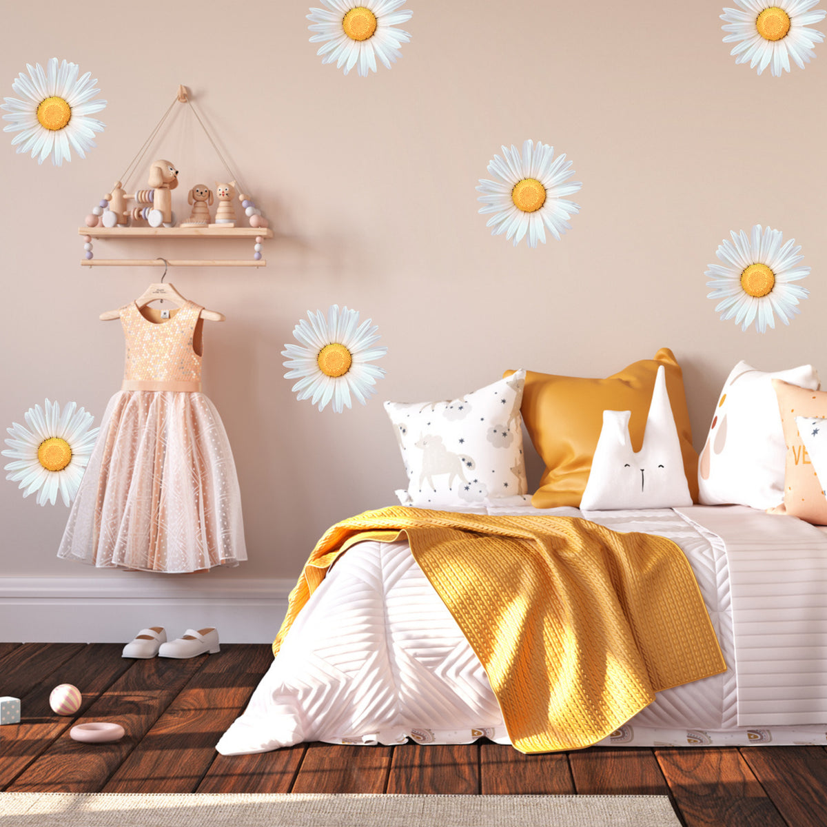 Watercolour Daisies – Stickit Designs