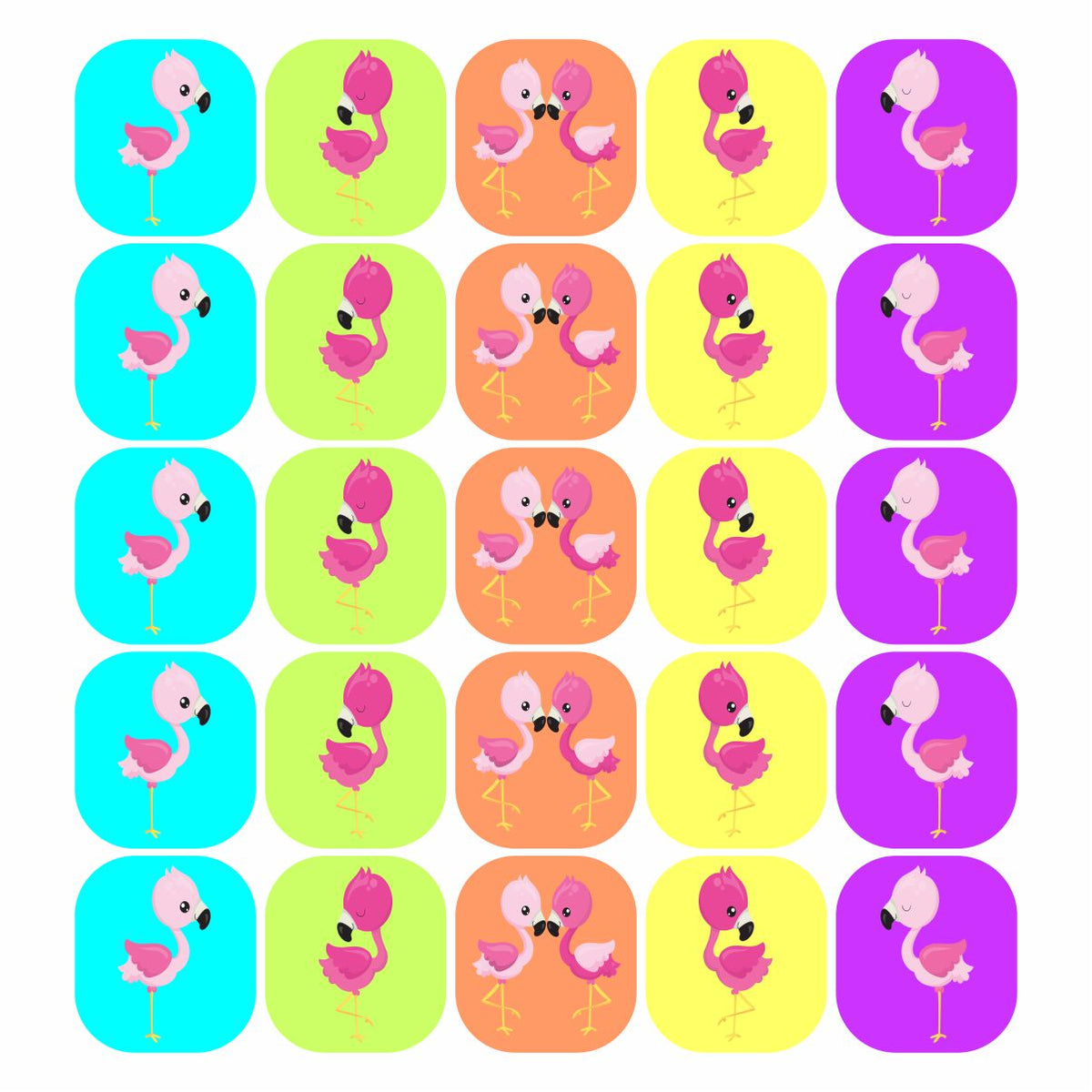 Large Flamingo Stickers – Stickit Designs