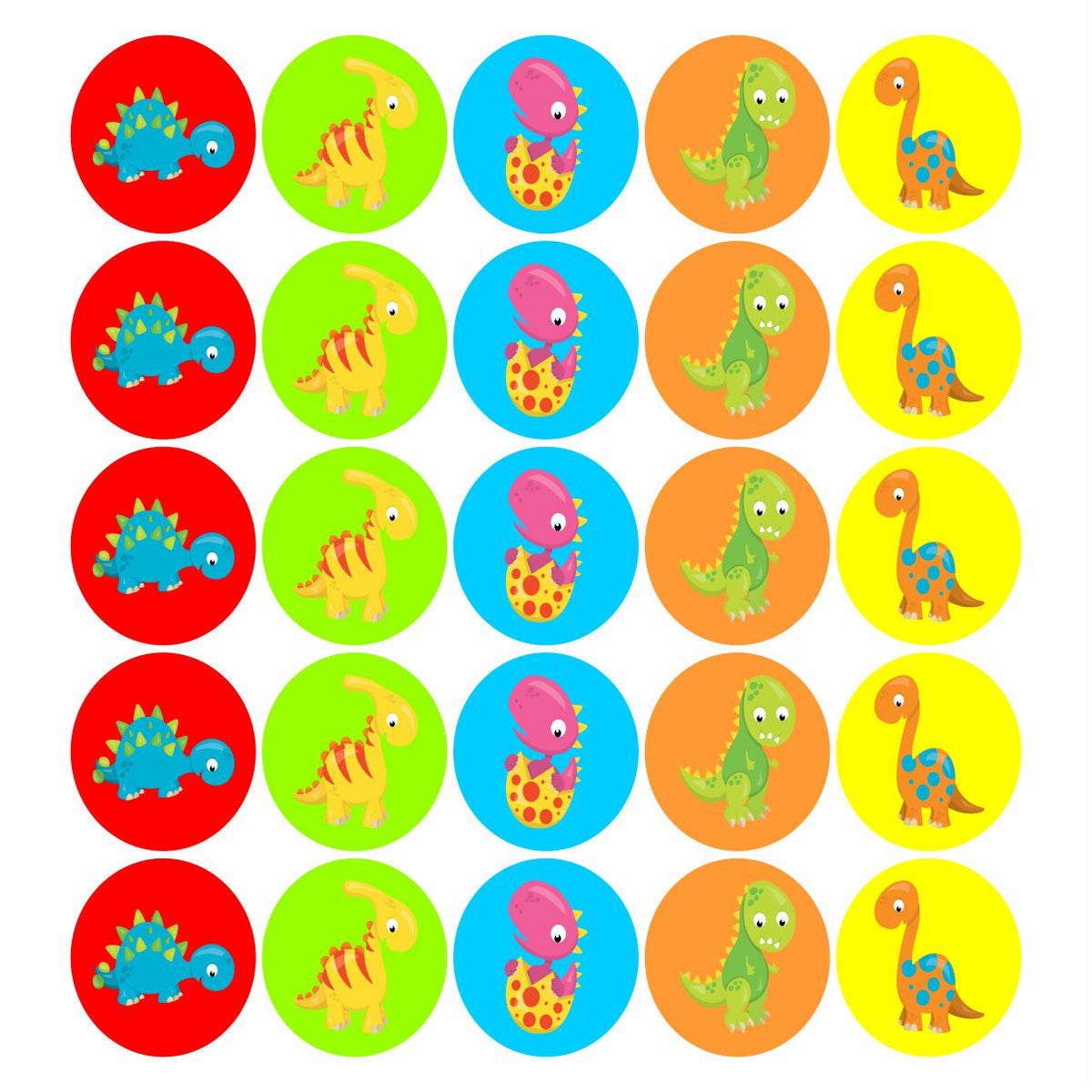 Large Dino Stickers – Stickit Designs