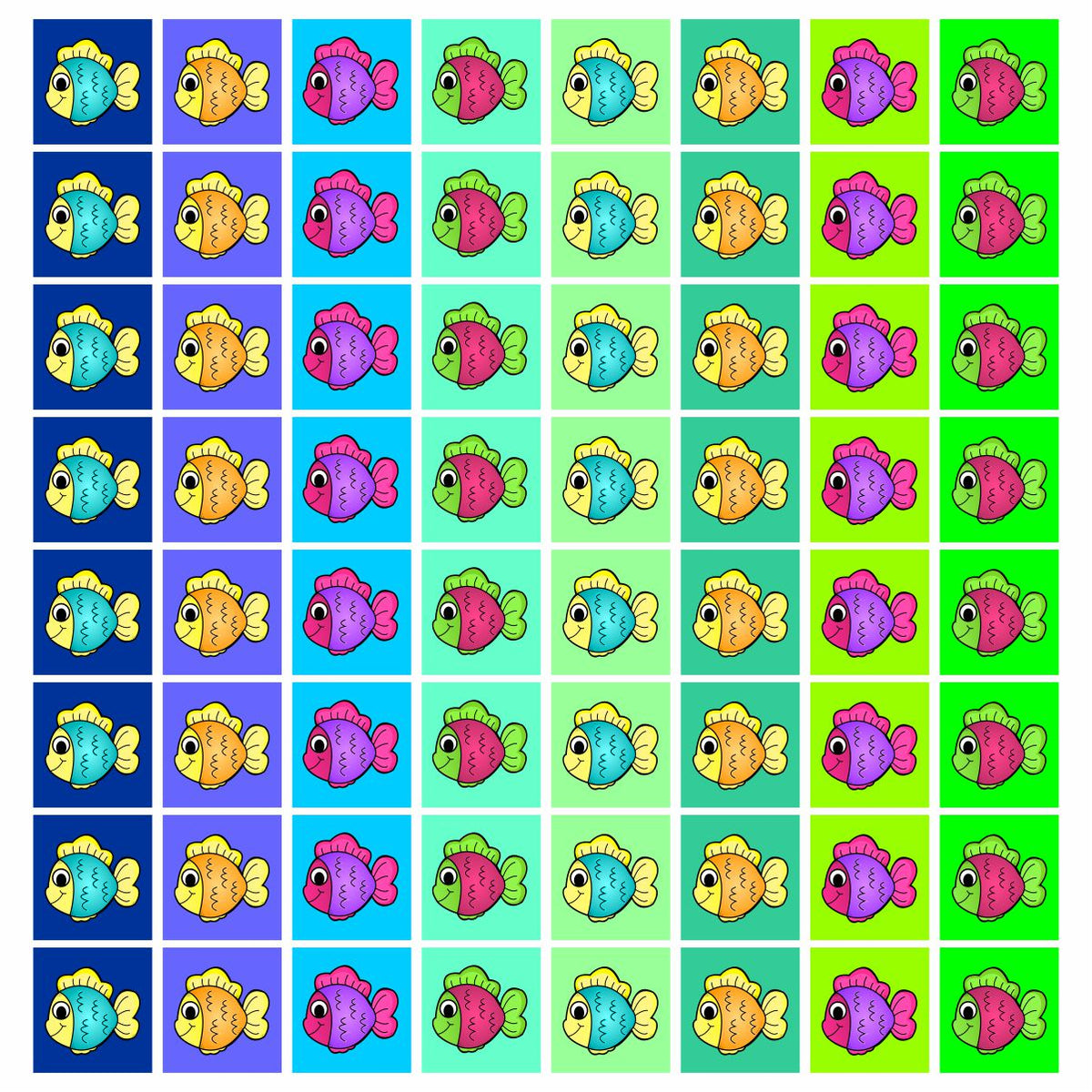 Small Fish Stickers – Stickit Designs